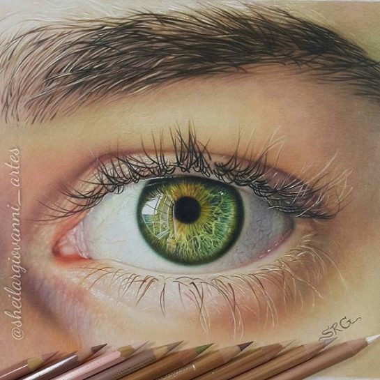 Hyper Realistic Pencil Drawing by Sheila R Giovanni