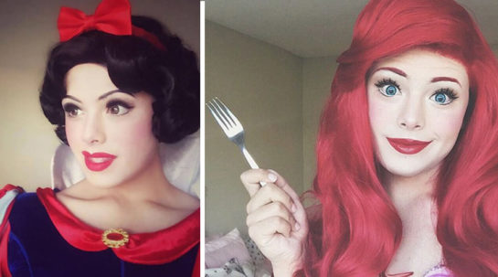 This Guy Can Transform Himself Into Any Disney Princess